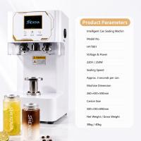 China Automatic Stainless Steel Can Sealing Machine for Juice PET Cans 220V 40KG for sale
