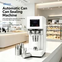 China CE Certification 85mm Aluminum Cans sealing Stainless Steel Body 110V 220V For Beverage Coffee for sale