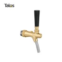 China TALOS American Standard Beer Taps 304SS Body PVD For Beer Dispenser Tower for sale