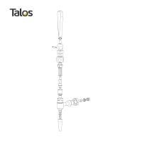 China American Thread Stout Beer Dispenser Tap For Nitrogen Brew Coffee TALOS for sale