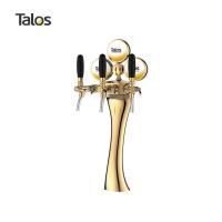 China TALOS Elegance Tap Tower PVD 3-way Dispensing Tower Draft Beer Tower for sale