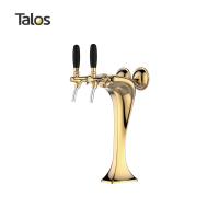 China TALOS Cobra Tap Tower PVD 2-way Dispensing Tower Draft Beer Tower for sale