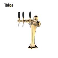China TALOS Cobra Tap Tower PVD 3-way Dispensing Tower Draft Beer Tower for sale