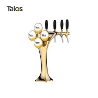 China TALOS Cobra Tap Tower PVD 4-way Dispensing Tower Draft Beer Tower for sale
