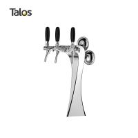 China TALOS Brage Tap Tower Chrome 3-way Dispensing Tower Draft Beer Tower for sale