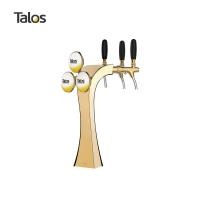 China TALOS Brage Tap Tower PVD 3-way Dispensing Tower Draft Beer Tower for sale