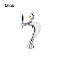 China TALOS Drink Dispenser Bar Equipment Dragon Type with Brander Holder 1-Way Draft Beer Tower Beer Font for sale