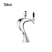 China TALOS Drink Dispenser Bar Equipment Dragon Type with Brander Holder 1-Way Draft Beer Tower Beer Font for sale