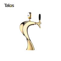 China TALOS Dragon Tap Tower PVD 1-way Dispensing Tower Draft Beer Tower for sale