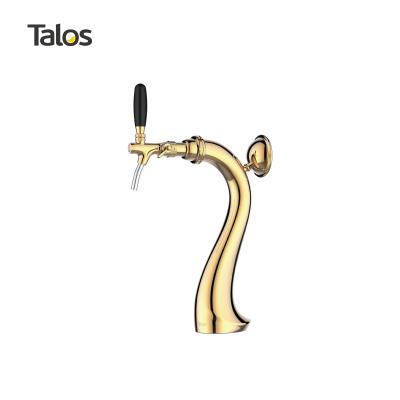 China Talos 1-Way Swan PVD Bar Equipment Swan Type Beer Font Beer Tower for sale