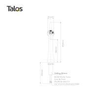 China Talos 1-Way Swan PVD Bar Equipment Swan Type Beer Font Beer Tower for sale