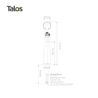 China Talos 1-Way Goose Type PVD Bar Equipment  Beer Font Beer Tower for sale