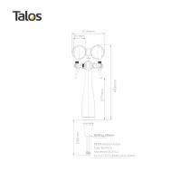 China TALOS 2 way Goose High-grade Pub and Bar Equipment  Beer Tower Beer Dispenser for sale