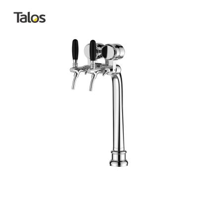 China Talos 2-Way Elbow Bar Device Drink Dispenser Tower Chrome Beverage Dispensing Tower Tap Tower for sale