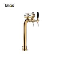 China TALOS 2 way Elbow Type PVD High-grade Pub and Bar Equipment  Beer Tower Beer Dispenser for sale