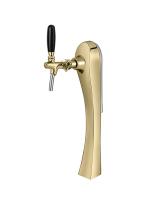 China PVD 1 Way Dispensing Beer Tap Tower Brass Body Venus Type for sale