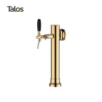 China Talos 1 Way Straight Spine Type PVD Beer Tap Tower 5/8 Thread for sale