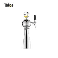 China Silver Parisian Chrome Single Tap Beer Tower / Brass Tap Tower for sale