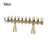 China TALOS Parisian Tap Tower PVD 10-way Dispensing Tower Draft Beer Tower for sale