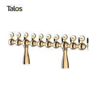 China TALOS Parisian Tap Tower PVD 10-way Dispensing Tower Draft Beer Tower for sale