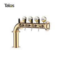 China TALOS L Type Kegerator 4 Tap Tower With 304 Stainless Steel Body for sale