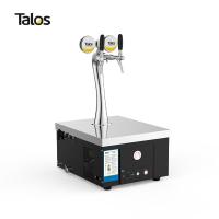 China Water Cooled Topcounter Draft Beer Cooler Dual Tap Kegerator 16L for sale