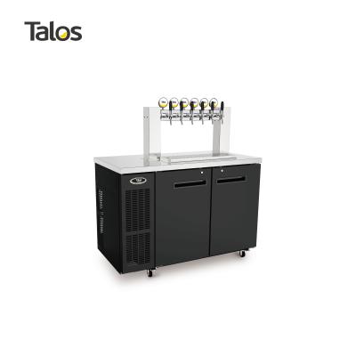 China Air Cooling 11 Beer Keg Cooler Kegerator With Digital Thermostat for sale