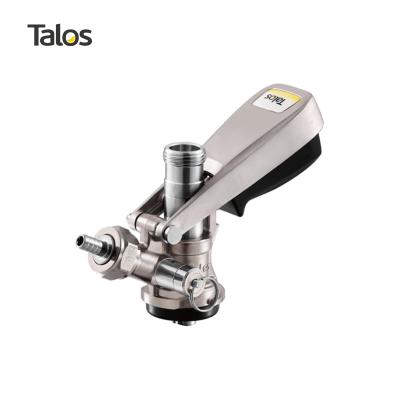 China TALOS Beer Keg Coupler S System Beer Kegs Couplers With Relieve Valve for sale
