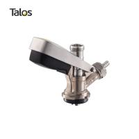 China TALOS Beer Keg Coupler S System Beer Kegs Couplers With Relieve Valve for sale