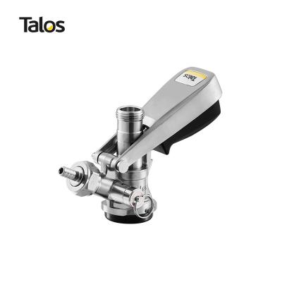 China TALOS Beer Keg Coupler D System With Relieve Valve Beer Dispensing Equipment for sale