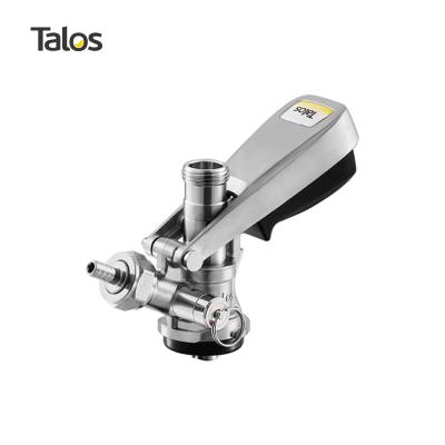 China TALOS S Type Commercial Keg Coupler / Kegerator Coupler for sale