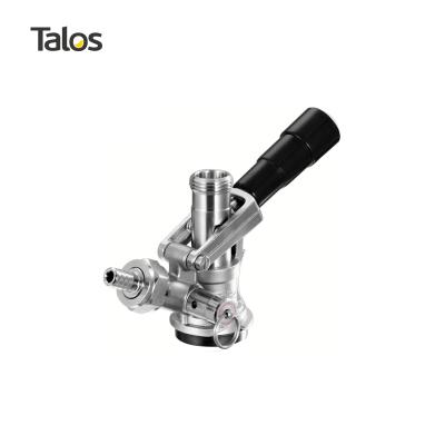 China TALOS Beer Keg Coupler D System With Relieve Valve Beer Dispensing Equipment for sale