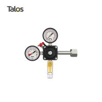 China TALOS brass Secondary Co2 Keg Beer Regulators 0-4.5Bar for sale