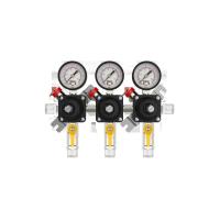 China 3 Gauge Secondary CO2 Gas Regulator / kegerator regulator for sale