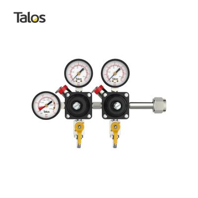 China TALOS Beer Dispensing Equipment Primary cylinder CO2 Beer Regulator for sale
