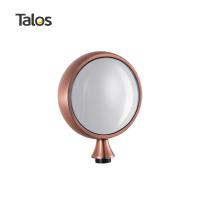 China TALOS Brass Round Beer LED Medallions With Bronze Surface for sale