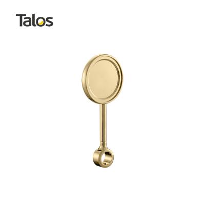China TALOS Stainless Steel Round Beer Medallions Gold Color Beer Tower Medallions for sale