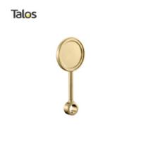 China TALOS Stainless Steel Round Beer Medallions Gold Color Beer Tower Medallions for sale