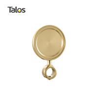 China Stainless Steel Gold Beer Medallions PVD Surface Beer Tower Accessories for sale