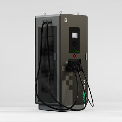 China 3 Gun DC Fast Charging Stations CCS1 CCS2 High Power Electric Vehicle Charger for sale