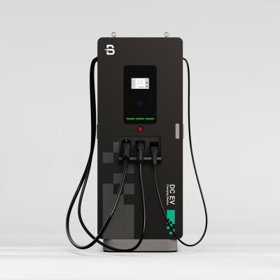 China CCS1 CCS2 DC EV Charger Electric Car Floor Mounted Charging Station for sale