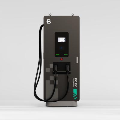 China EV DC Fast Charger Floor Mounted Vehicle Charging Station For Electric Cars for sale