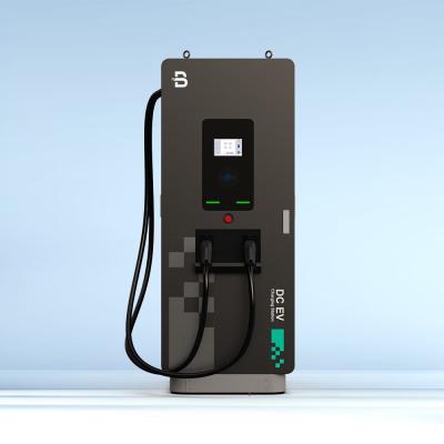 China DC Floor Mounted EV Charger 120KW 240KW Fast Charging Station For Electric Vehicle for sale