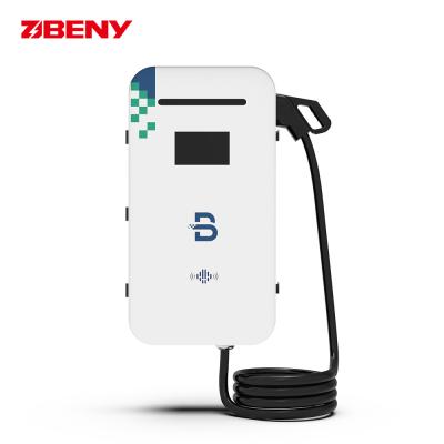 China BENY 30KW 1 gun DC charging pile solar EV fast charging station with ocpp for sale