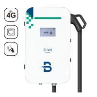 China Outdoor 4G 3 Phase 20KW LCD Level 3 Gbt Wall Mounted OCPP EVSE Dc Commercial Ev Charging Station with Payment for sale