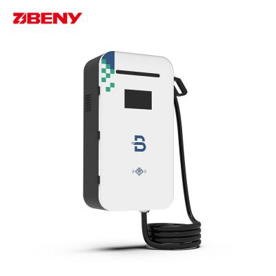 China Customized DC EV Charger Wall Mounted With 1 Electric Fast Charging Gun for sale