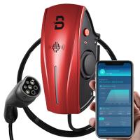 China BENY Type2 1plugs charger station 22kw ev charger OCPP ev charging wallbox with DLB for home use for sale