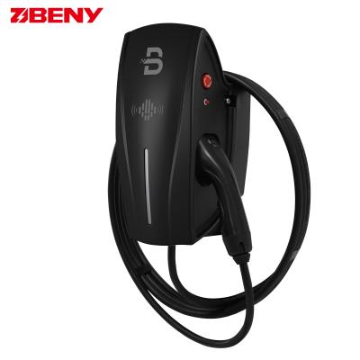 China Beny 1 Phase 7kw Ev Charger Wallbox 32a Type 2 Electric Car Charging Station Ev Charger Charging Box for sale