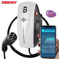 China BENY 32A Type 2 Electric Car Charging Station EV Charger Charging Box with ocpp for sale