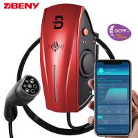 China BENY AC EV Charger type 2 ev supercharger wall outlet floor stand electric car charging stations 32 amp charger with ocpp for sale